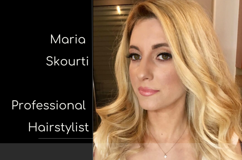 Maria Skourti Hairstyle Expert | eventually.gr